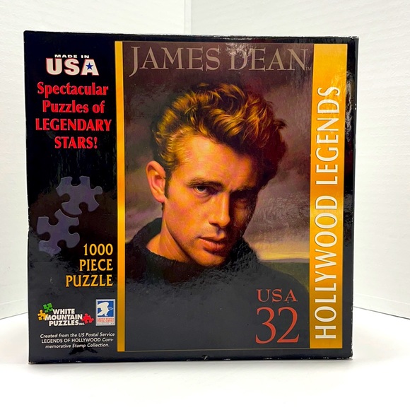 James Dean | Games | James Dean Legends 00 Pcs Jigsaw Puzzle By White ...
